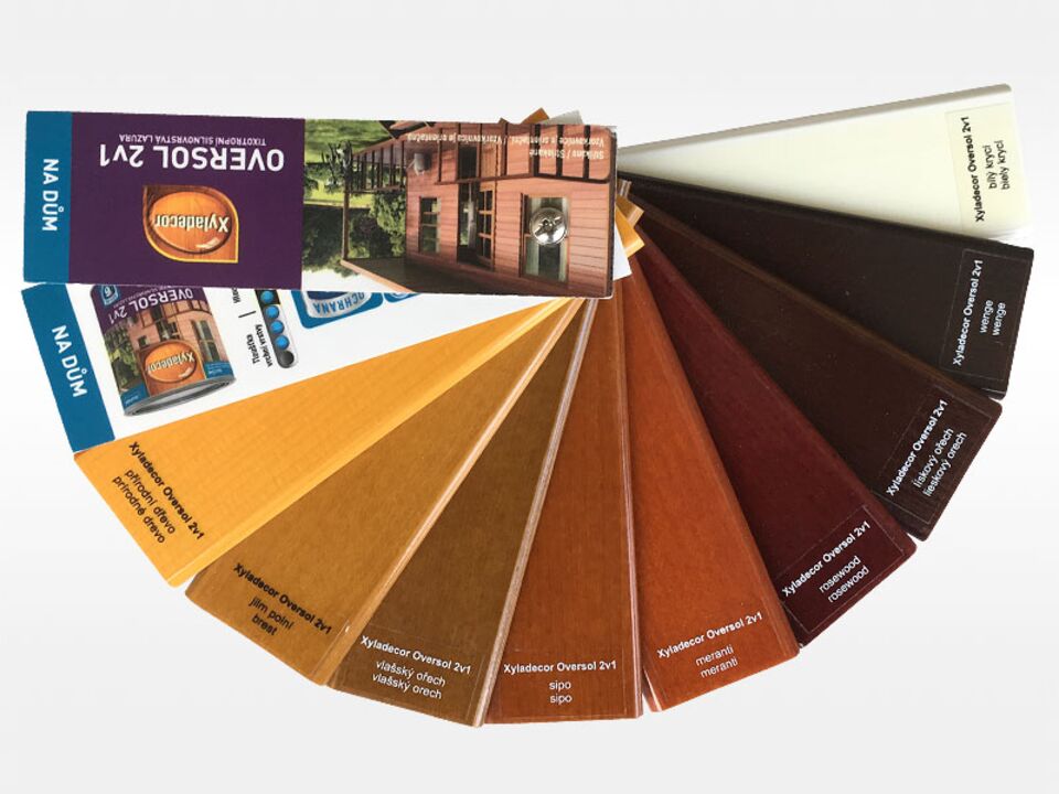 Lazura Xyladecor Oversol 2v1, meranti 2,5 l | UNI HOBBY - rozumíme ...