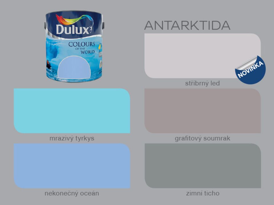 Dulux CoW Mrazivý tyrkys 2,5 L | UNI HOBBY - rozumíme českým kutilům