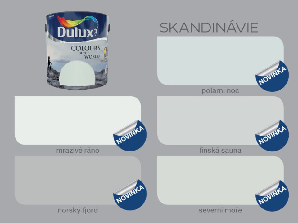 Dulux CoW Norský fjord 2,5 L | UNI HOBBY - rozumíme českým kutilům