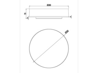 Svítidlo koupelnové LED Boxter K30 CCT 24W 2400lm 3000-6500K IP54 | UNI ...