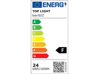 Svítidlo koupelnové LED Boxter H30 CCT 24W 2400lm 3000-6500K IP54 | UNI ...