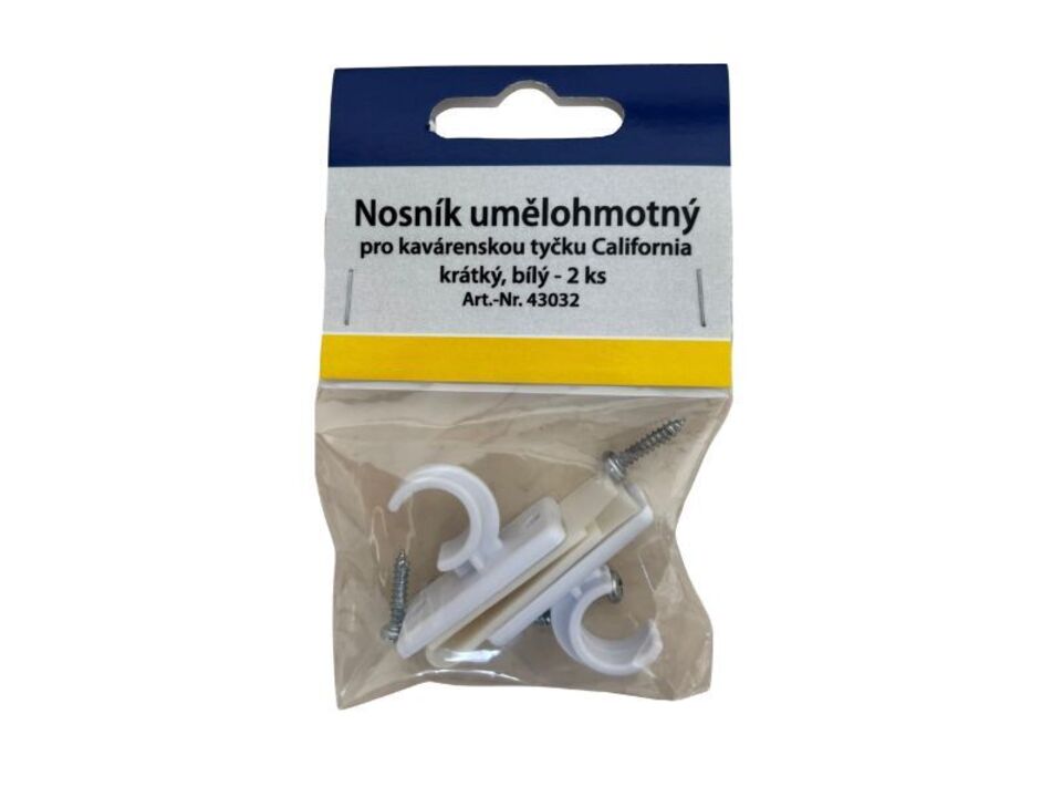 Nosník UH pro kavárenskou tyčku krátký, bílý - 2ks | UNI HOBBY ...