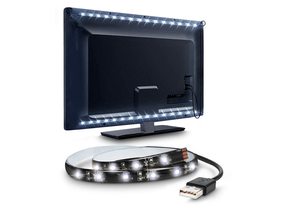 LED pásek 2x100 cm, USB, pro TV | UNI HOBBY - rozumíme českým kutilům