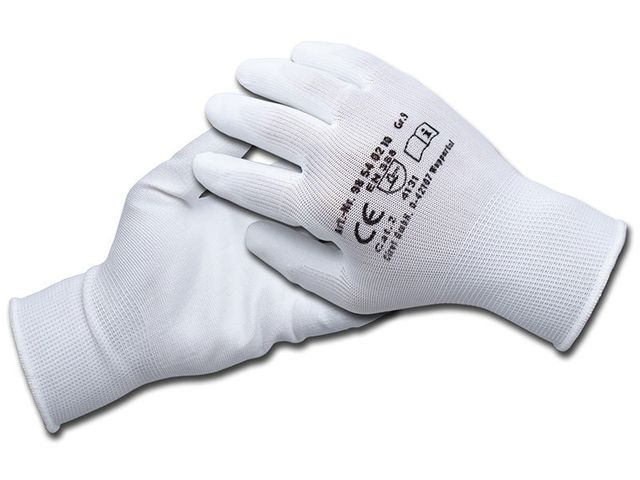 Rukavice malířské, cat.2/ EN388, vel.9 | UNI HOBBY - rozumíme českým ...