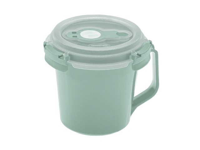 Dóza FRESH 0,64 l s úchytem šalvějově zelená | UNI HOBBY - rozumíme ...