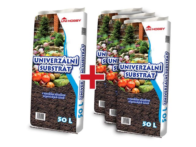 Substrát univerzální 50 l, UNI HOBBY PC | UNI HOBBY - rozumíme českým ...