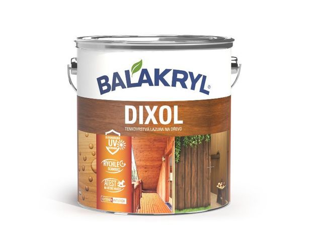 Dixol tenkovrstvá lazura bezb. báze 2,5kg | UNI HOBBY - rozumíme českým ...