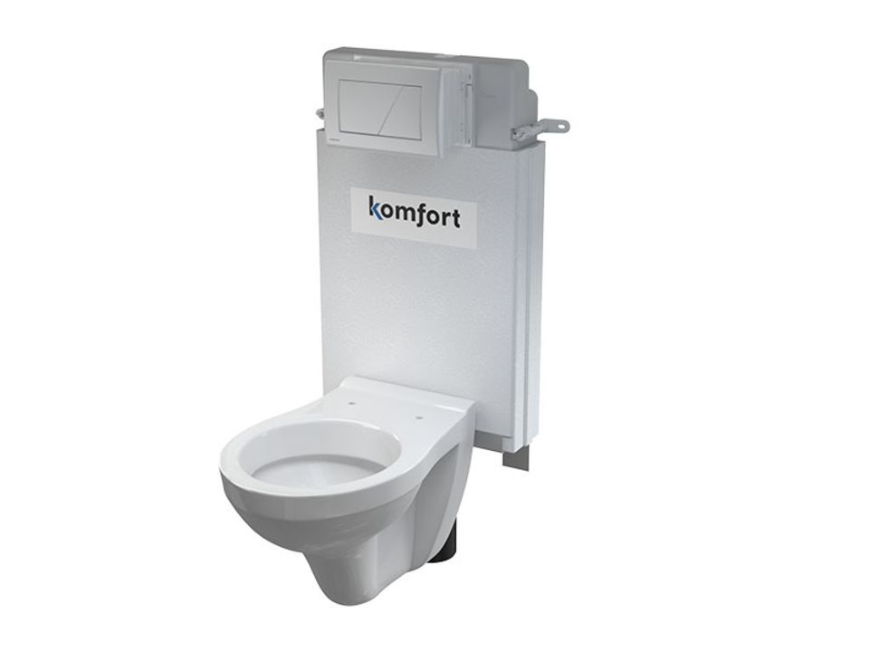 Modul C100 Komfort set + WC mísa Aura + tlačítko | UNI HOBBY - rozumíme ...